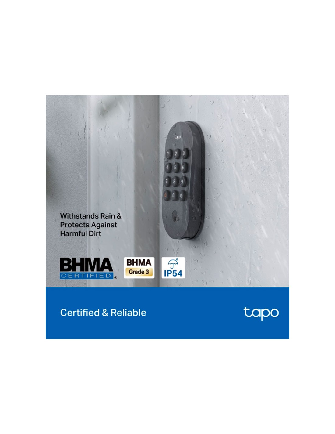 DOOR LOCK TP-LINK TAPO DL100 (0100000349) SMART WI-FI