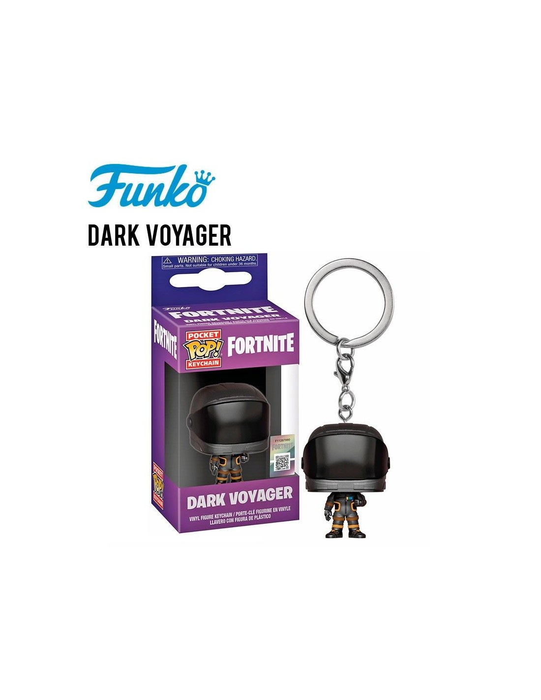 FUNKO KEYCHAIN: FORTNITE S1 - DARK VOYAGER 35701 - Funko