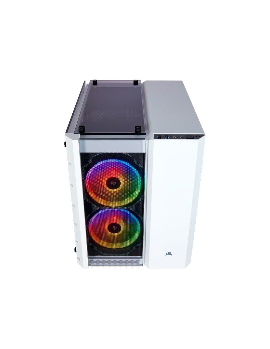 CASE CORSAIR CRYSTAL 280X WHITE ( CC-9011137-WW ) SIN FUENTE | VIDRIO ...